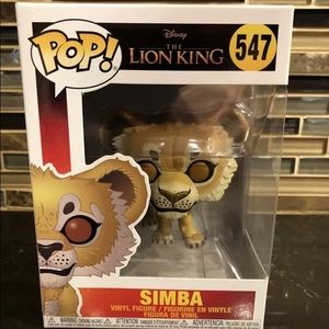 Funko | Other | Funko Pop Disney Flocked Lion King Simba 547 Hot Topic Exclusive | Poshmark